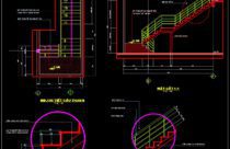 12.Modern Stair, Railing AutoCAD Blocks free download | Free Cad Blocks ...