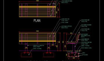 15.Mosque Layout Plan and Elevation Details AutoCAD File Free Download