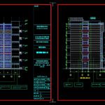 6 Floors Hospital Building Elevations AutoCAD File DWG - Free Cad ...