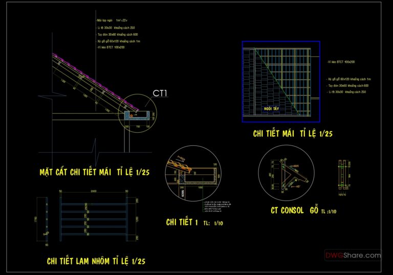 61.CAD Drawings of Roof Drains
