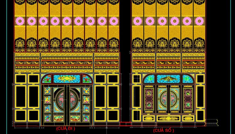 64.Asian Traditional Pattern AutoCAD Blocks Free Download - Free Cad ...