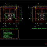 70.WC Layout Plan and elevations details AutoCAD drawing download (2 ...