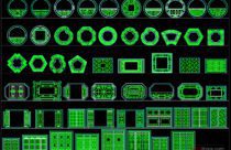 Fast food restaurant Plan free AutoCAD drawings