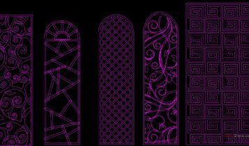 799. Free Download – Detailed CAD Collection of Aluminum Glass Frame ...