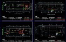 25.Cable Glands With Lock Nut AutoCAD Blocks