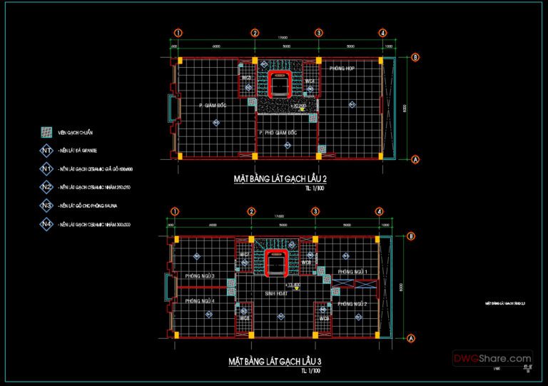 92.Ceramic Tiling CAD Drawings