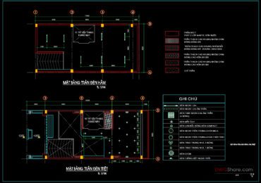 93.Ceiling light fittings detail drawing defined AutoCAD file