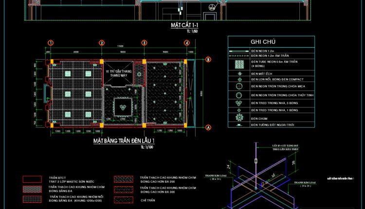 93.Ceiling light fittings detail drawing defined AutoCAD file - Free ...