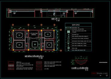 93.Ceiling light fittings detail drawing defined AutoCAD file