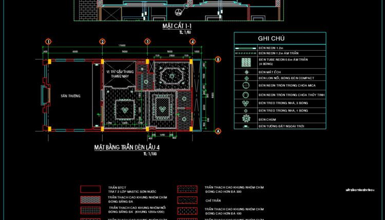 93.Ceiling light fittings detail drawing defined AutoCAD file - Free ...