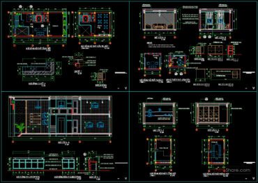 95.Interiors AutoCAD Drawings