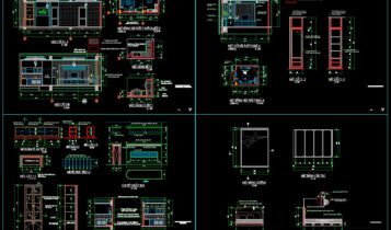 20. Free Download of Wedding Dress and Floral Decoration CAD Blocks