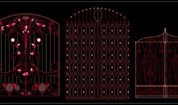 547. Free Download CAD Drawing of Louver and Ventilation Details for ...