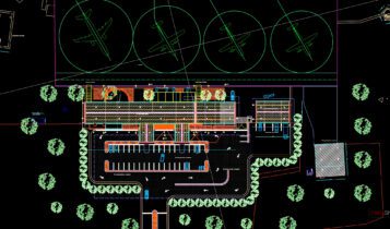 602. Free Download CAD File – Atrium Roof Grid Structure Details