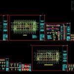 Architectural structural drawing of Hospital building - Free Cad Blocks ...