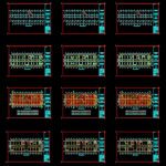 Architectural structural drawing of Hospital building - Free Cad Blocks ...