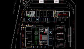 70. Free Download 110kV Underground Substation Layout CAD Drawing