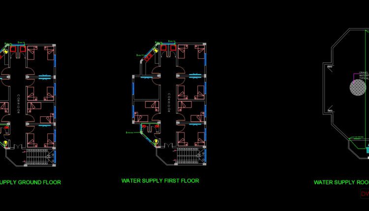 Central Complex Layout Plan AutoCAD File DWG - Free Cad Blocks ...
