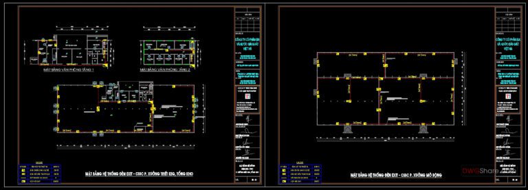 Fire Alarm Drawings For Factory Details AutoCAD File Free Download