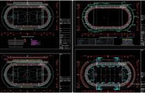Stadium section Details AutoCAD File DWG