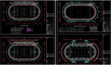 44.Steel Car Parking Shade Structure Details CAD