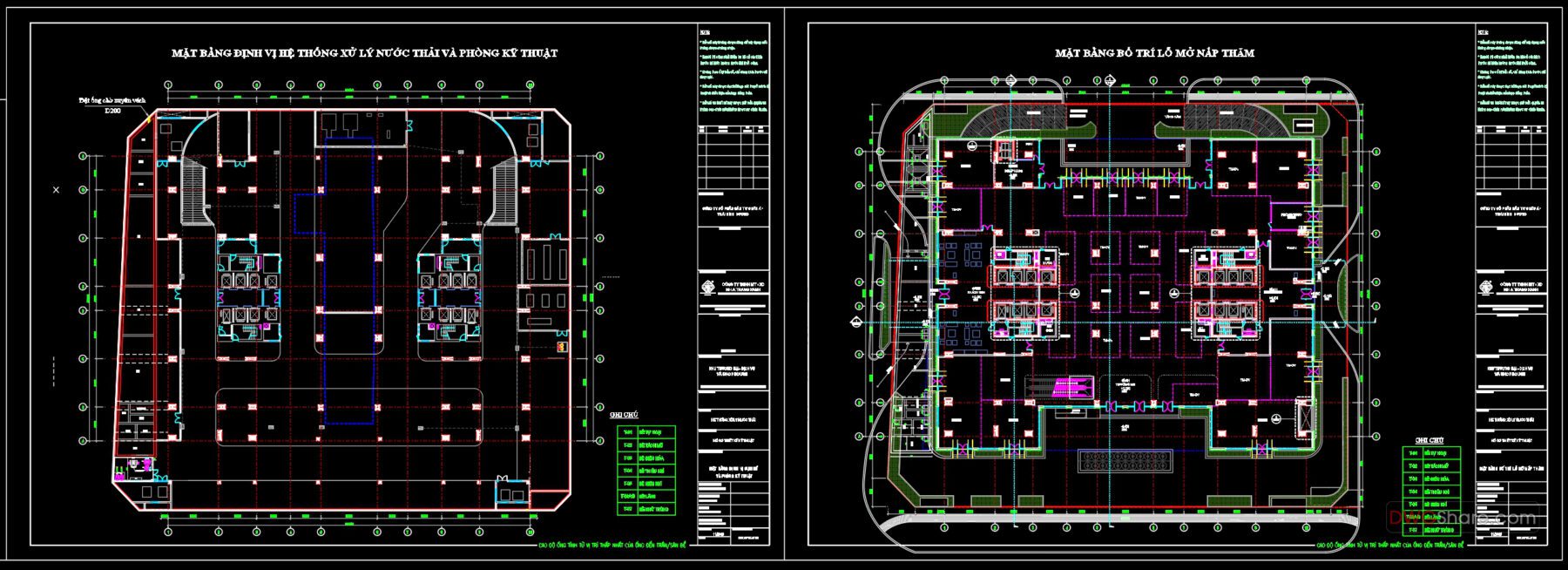 Full set of ShopDrawing drawings of high-rise, low-rise buildings, villas