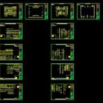 Full set of Shop Drawing drawings of high-rise, low-rise buildings ...