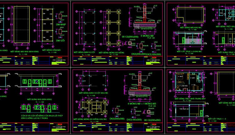 Petrol station Details AutoCAD File DWG - Free Cad Blocks, download DWG ...