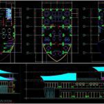 Restaurant Elevation and Sections Details AutoCAD File DWG - Free Cad ...