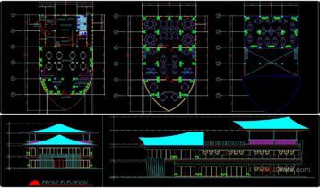 283. Free download the luxurious Italian Minotti sofa CAD block library