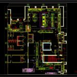 Restaurant Local Distribution Layout AutoCAD File DWG - Free Cad Blocks ...