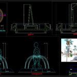 Sculpture Fountain free AutoCAD drawings (2) - Free Cad Blocks ...