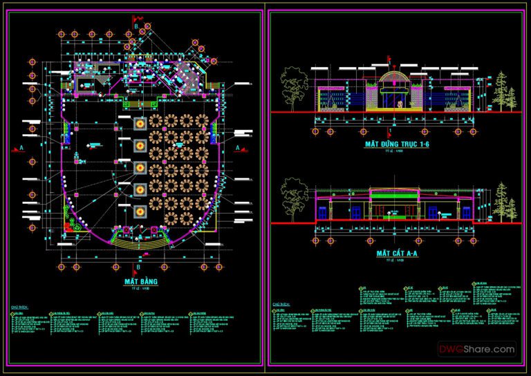 Small Coffee Shop Design Details AutoCAD File DWG