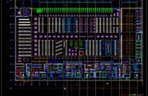 Shopping Mall Layout Plan and Sections Details AutoCAD File DWG