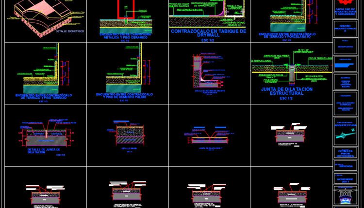 Terminal Aeroportuario, Piura Autocad DWG File - Free Cad Blocks ...