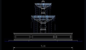 549. Free Detailed CAD Drawing - Steel and Glass Canopy Structure