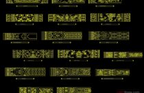 38.Decorative pattern free download | Free download website of Autocad ...