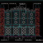 106.Gate design AutoCAD blocks free download (4) - Free Cad Blocks ...