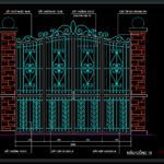106.Gate design AutoCAD blocks free download (6) - Free Cad Blocks, download DWG models for ...