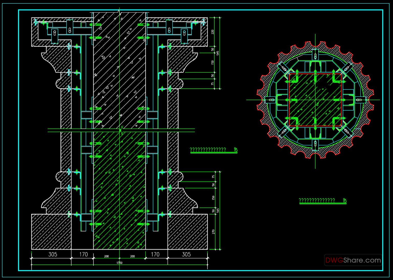 116.Neoclassical Style Decor CAD Design Elements