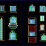 118.Arch Window CAD Blocks Elevation Design Free Download - Free Cad ...