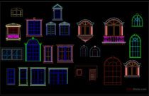 158.Outdoor furniture in Plan Cad Blocks free download