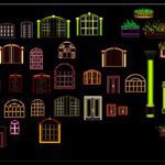 119.Cad classical elements cad blocks free dwg - Free Cad Blocks ...