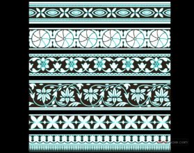 124.Indian Pattern Cad Blocks Free Download