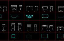 50.Crawler Crane Elevation and Plan details AutoCAD blocks free download