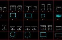 275. Download CAD blocks of reception desks, service counters, and ...