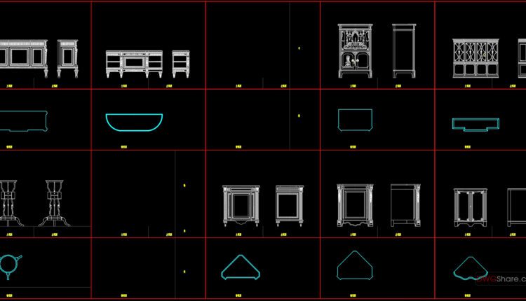 140.Furniture Cad Blocks free download - Free Cad Blocks, download DWG ...