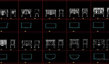 Dressing Table Archives - Free Cad Blocks, download DWG models for ...