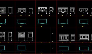 54. Download CAD Dynamic Blocks Library for Kitchens