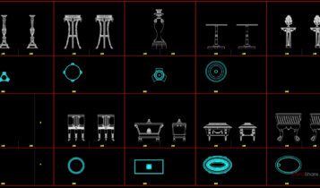610. Free Download CAD Details for Bridge Columns and Plinth Beams